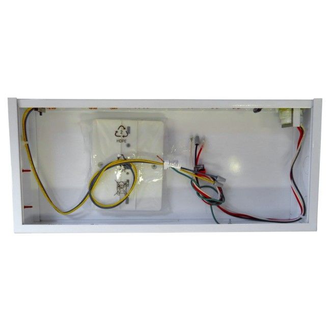 French emergency exit light (SORTIE) 120V without battery | Sylprotec.com