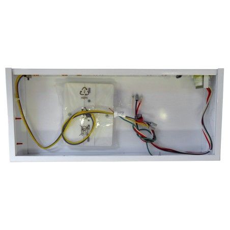 French emergency exit light (SORTIE) 120V without battery | Sylprotec.com