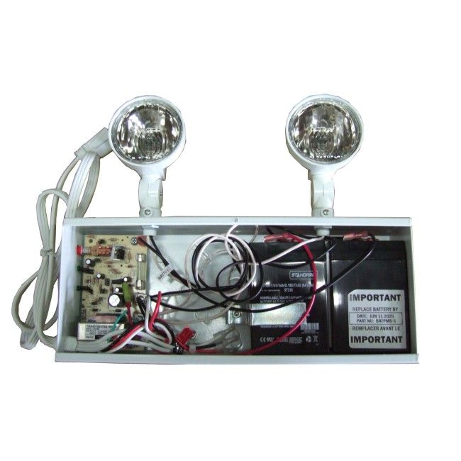 Emergency light unit 12 volts 72 watts with 2 lights. | Sylprotec.com