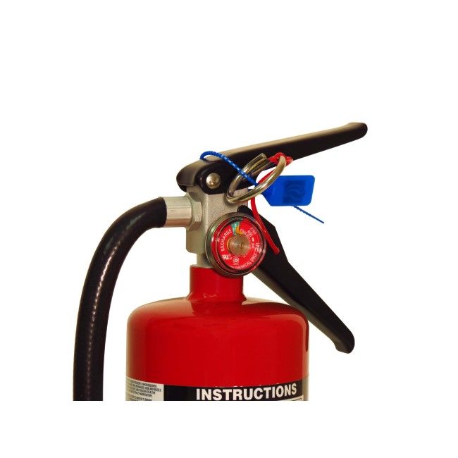 Portable fire extinguisher 5 lbs type ABC, ULC 3A-10BC with wall hook ...