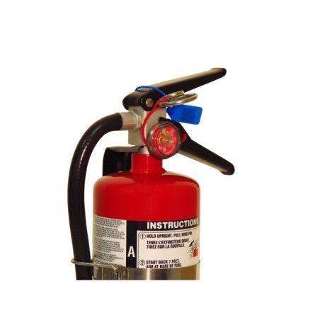 Fire extinguisher 5 lbs type ABC, ULC 3A10BC, with vehicle hook ...