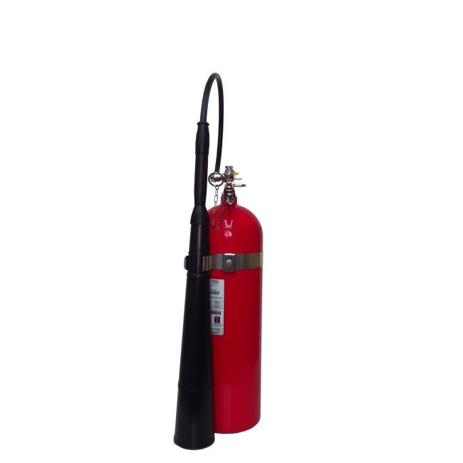 Fire extinguisher with CO2, size 15 lbs, type BC, ULC 10BC. | Sylprotec.com