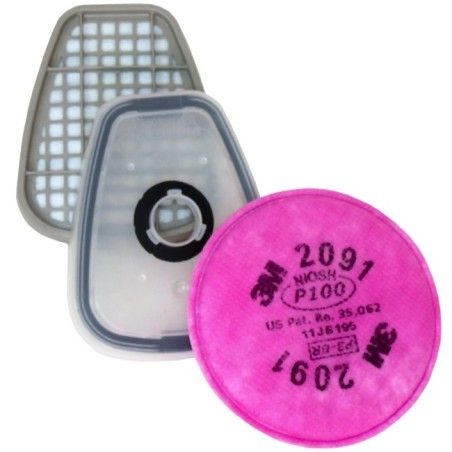 3M filter adapter to attach filters to cartridges. For single use ...