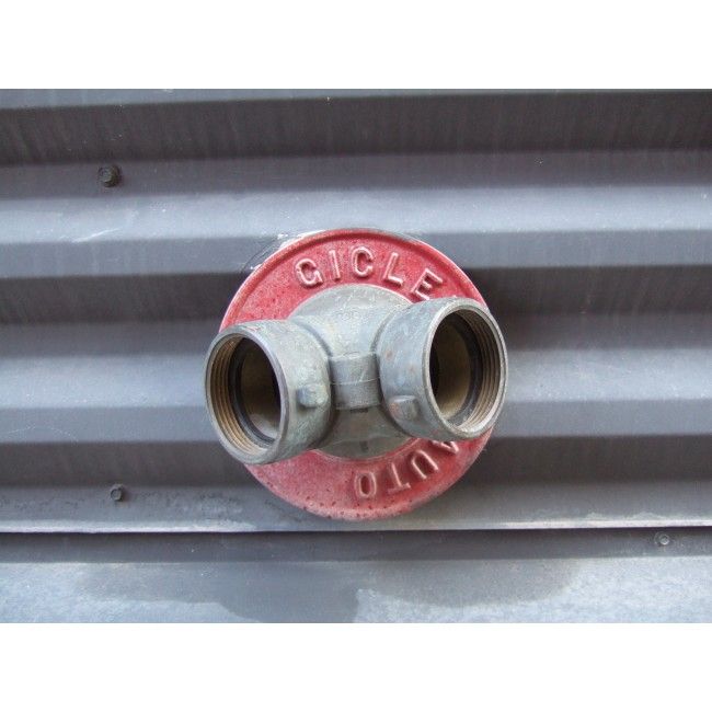 Adjustable break cap for fire department (siamese) connection, 2.5 ...