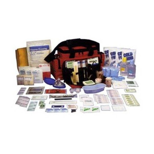 Paramedic first aid kit with 51-types of item for trauma care ...