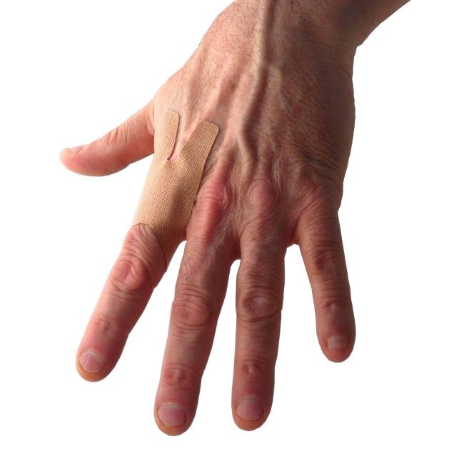 Elastic adhesive bandages for knuckles 100 per box | Sylprotec.com