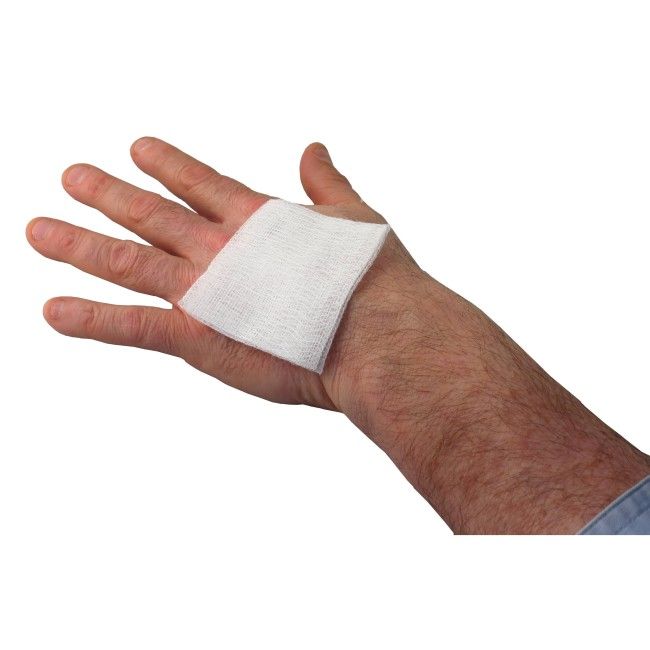 Sterile gauze pads, 3 x 3 in, 100/box. | Sylprotec.com