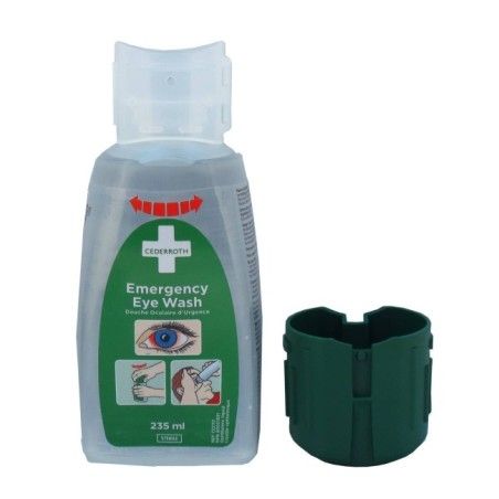 Solution Cederroth pour lavage oculaire d'urgence. | Sylprotec.com