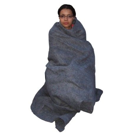 50% wool and polyester emergency rescue and disaster blanket ...