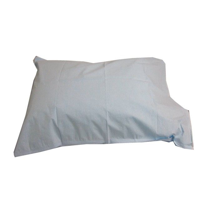 Disposable tissue pillow cases with polyester backing, 25/pkg ...