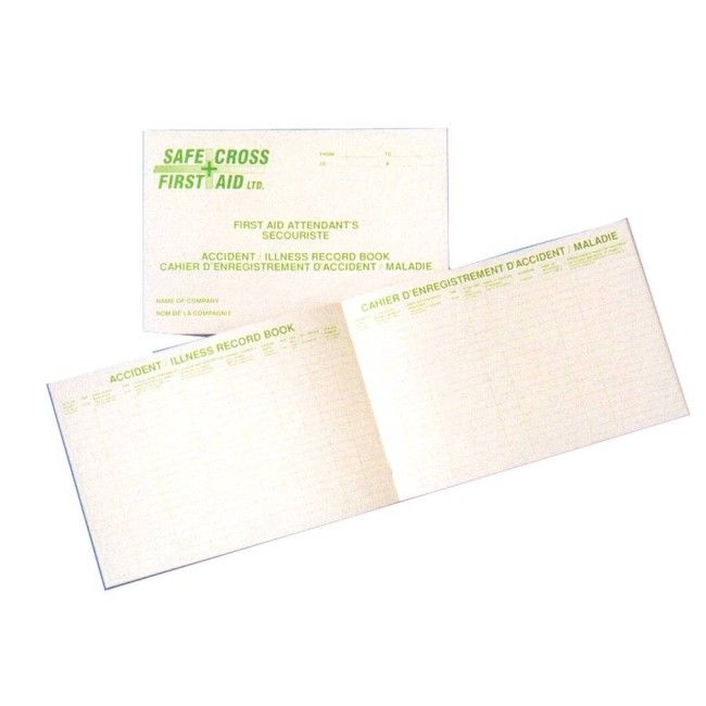 Workplace accident and illness report booklet. | Sylprotec.com