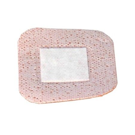 Square adhesive bandages in elastic fabric 50 per box | Sylprotec.com