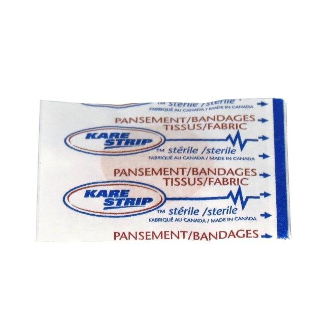 Round plastic latex-free bandages beige 50 per box | Sylprotec.com