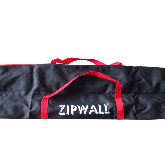 Zipwall Dust Barrier temporary wall system to set up containment area ...