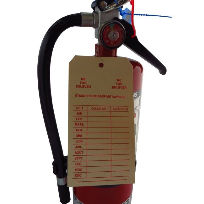 Galvanized metal tag ties for fire extinguishers, 1000/package ...
