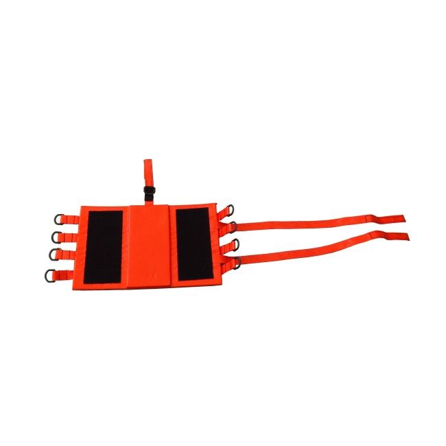 Head immobilizer with straps and foam blocks. | Sylprotec.com