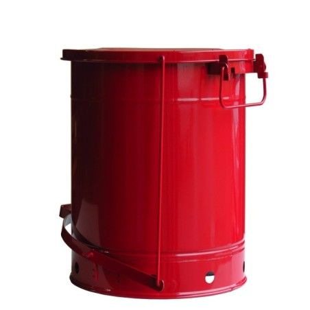 14 gallon container with pedal for oily or solvent-soaked garbage ...
