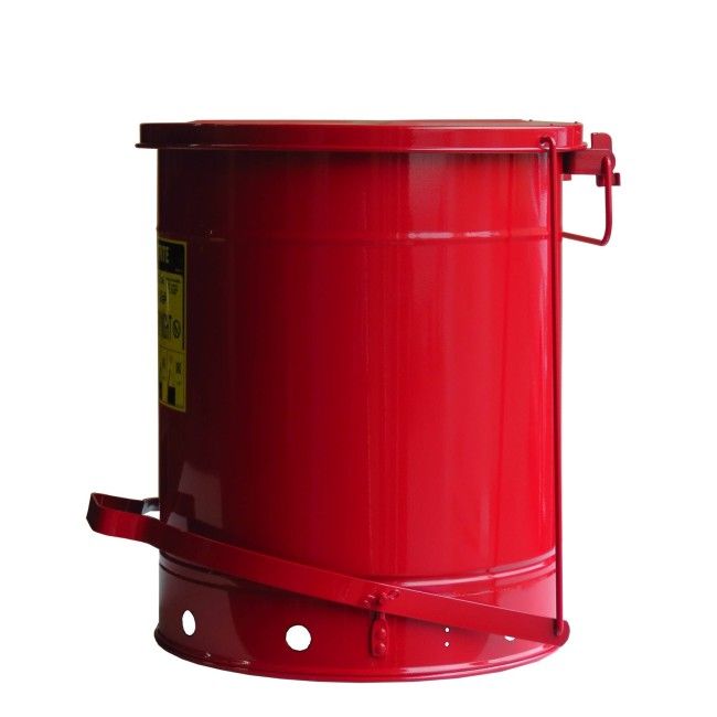 14 gallon container with pedal for oily or solvent-soaked garbage ...