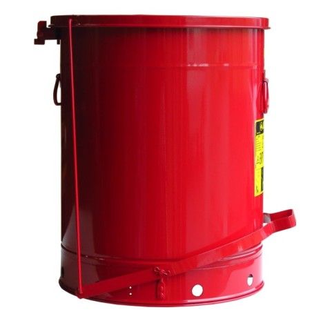 21 gallon container with pedal for oily or solvent-soaked garbage ...