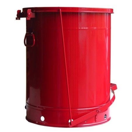 21 gallon container with pedal for oily or solvent-soaked garbage ...
