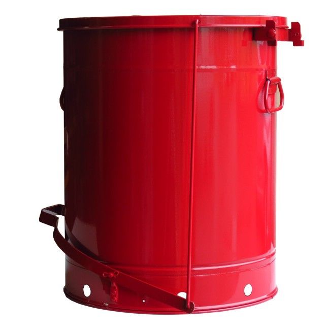21 gallon container with pedal for oily or solvent-soaked garbage ...