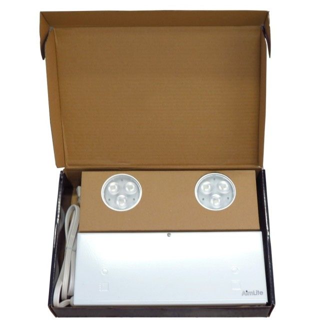 Emergency lighting unit 6 volts 36 watts with 2 LED spotlights ...