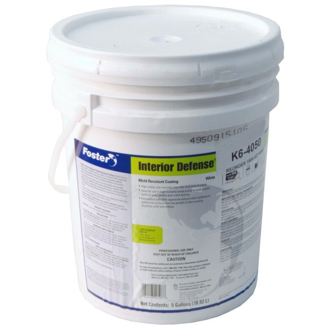 Foster Interior Defense 40-50 mold-resistant coating, 5 gal US ...