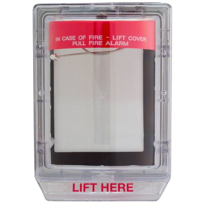 Weather Stopper® cover surface mounted manual pull stations english ...