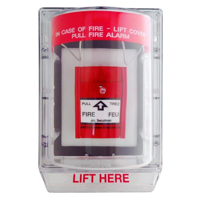 Weather Stopper® cover surface mounted manual pull stations english ...