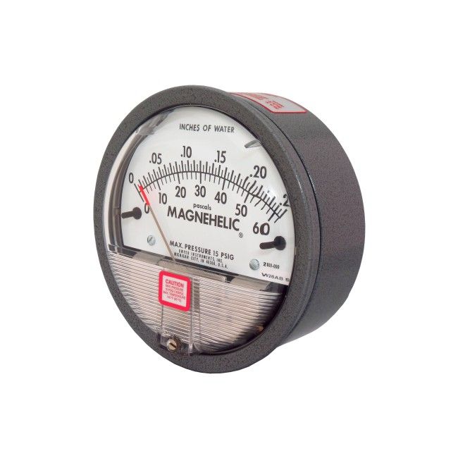 Magnehelic S2000 pressure gauge for positive, negative & differential ...