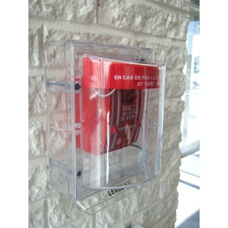 Stopper II® cover for surface mounted manual pull stations, french ...