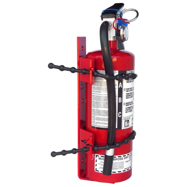 Amerex vehicle rubber strap bracket for 20 lb fire extinguishers ...