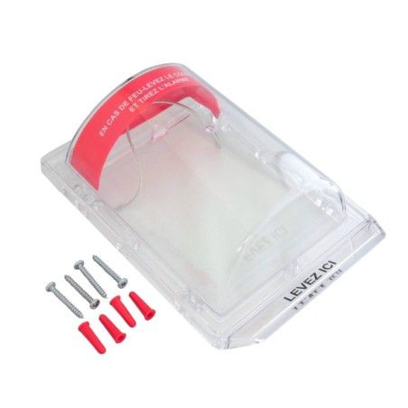 Stopper II® cover for flush mounted manual pull stations, french ...