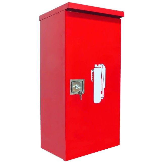 Surface-mount outdoors steel fire cabinet for 20 lbs extinguishers ...