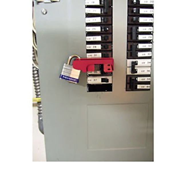 Master Lock Grip Tight 493B circuit breaker lockout. | Sylprotec.com