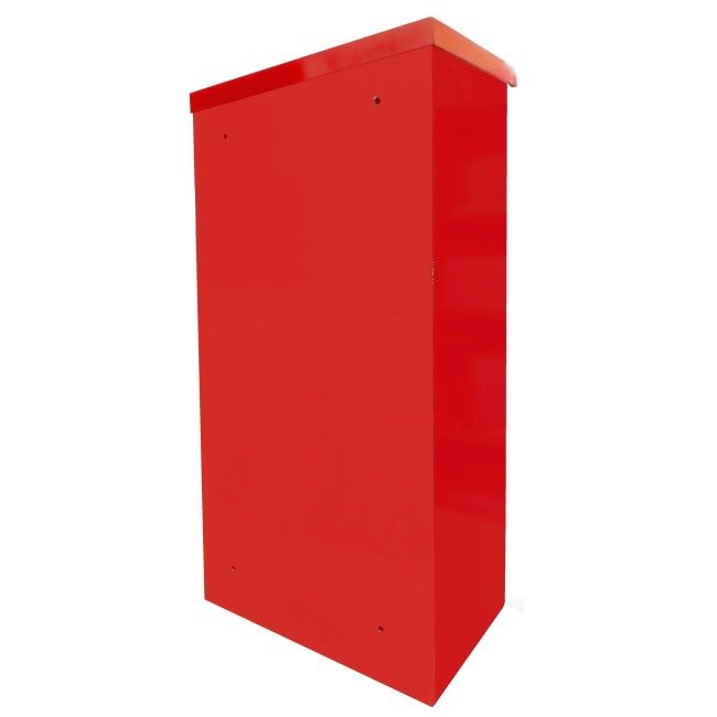 Surface-mount outdoors steel fire cabinet for 30 lbs extinguishers ...