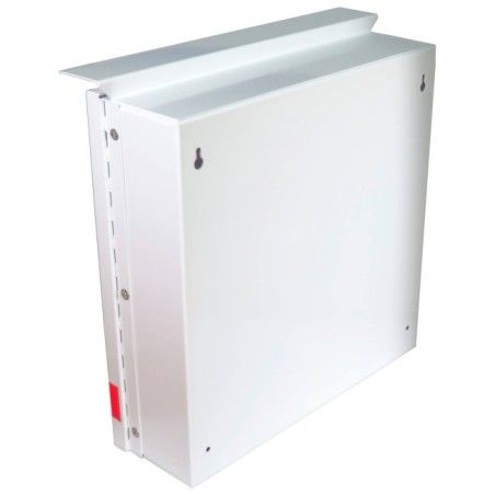 Steel box safety plan13 3/8 W X 13 3/8 H X 4 1/4. French label ...