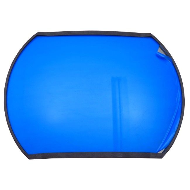 Acrylic rectangular convex mirror & adjustable arm, 160° field of view ...