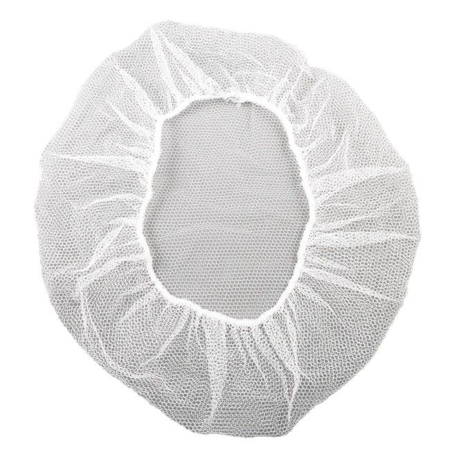 Tight Mesh Hair Net Nylon White Sizes 19 In 21 In 24 In