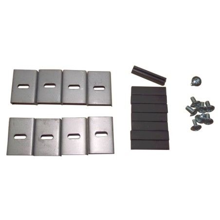 Kit of 8 glass clips for clear acrylic panels of fire cabinets ...