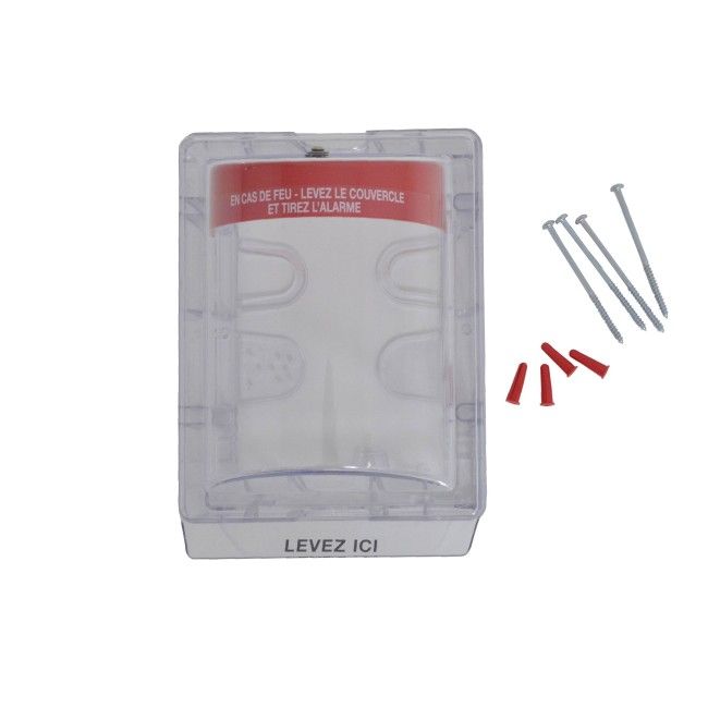 Stopper II® cover for surface mounted manual pull stations, french ...