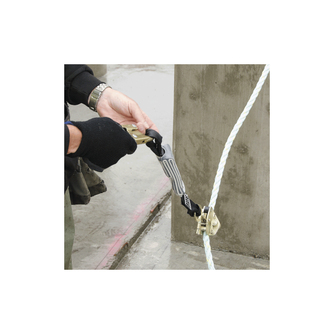 Peakworks steel automatic panic lock rope grab with shock absorber, E4 ...