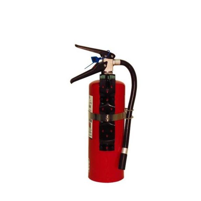 Fire extinguisher 5 lbs type ABC, ULC 3A10BC, with vehicle hook ...