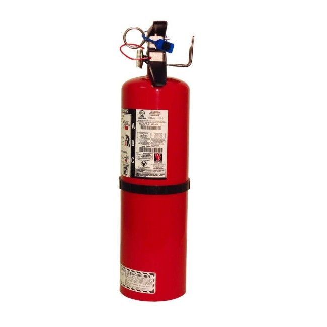Fire extinguisher, 10 lbs type ABC, ULC 6A-80BC, with wall hook ...
