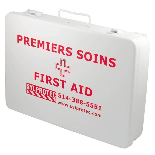 Metal case for first aid kit TR02M, TR02E,TR03M Sylprotec | Sylprotec.com