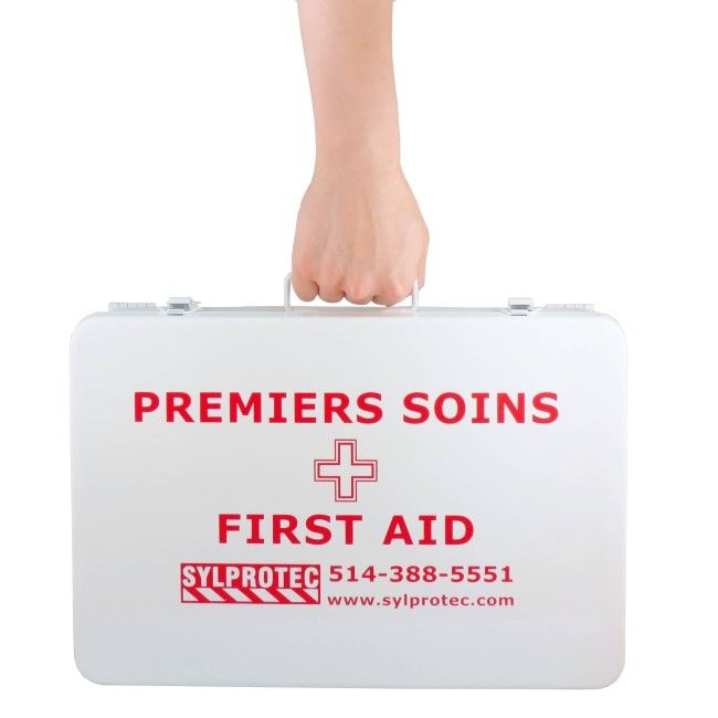 Metal case for first aid kit TR02M, TR02E,TR03M Sylprotec | Sylprotec.com