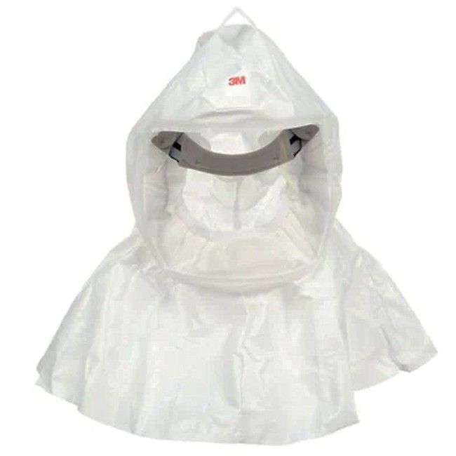 3M white S/M S-series hood for respiratory protection systems ...