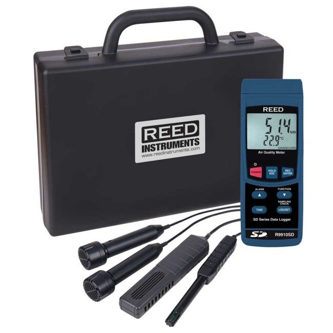 Indoor Air Quality Meter and Data Logger from Reed instruments ...