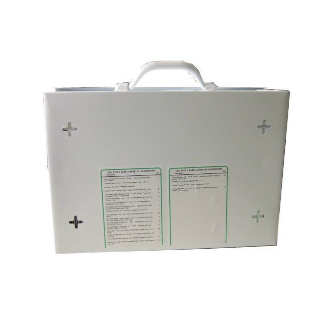 Metal case for first aid kit TR03E and TR04M Sylprotec | Sylprotec.com