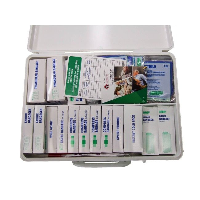Ontario regulation first aid kit compliant minimum content | Sylprotec.com